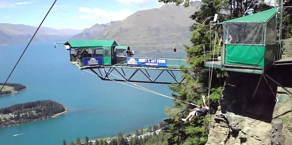 Queenstown.com | Ledge Swing Queenstown
